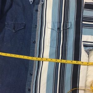 Vintage | Shirts | Vintage Two Tone Mens Button Down | Poshmark